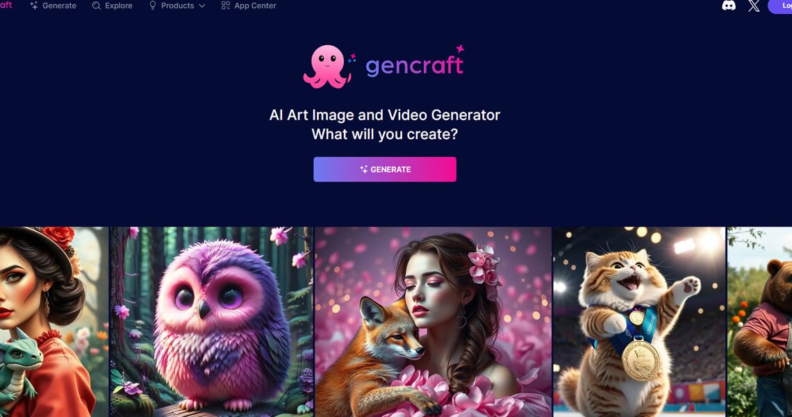 Gencraft - AI Pedia World